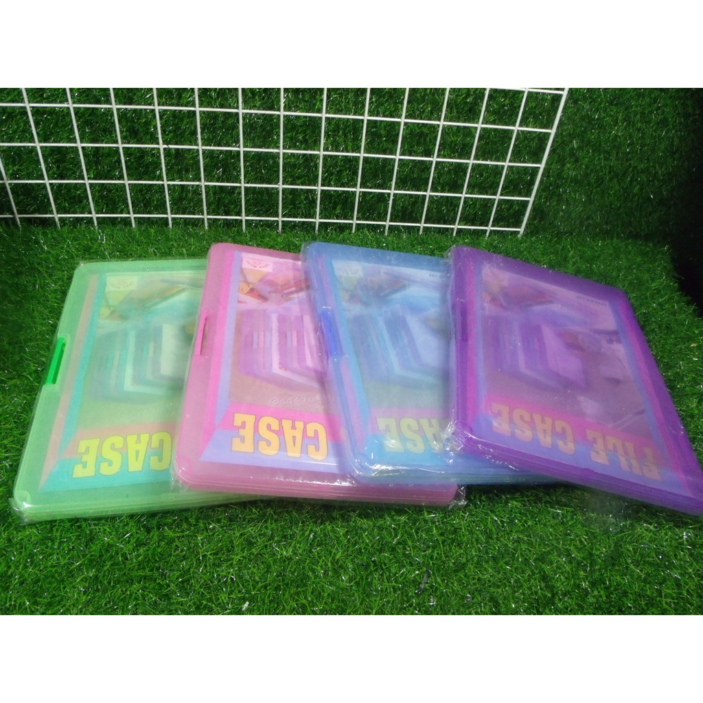 #177 Casa Ware File Case (Random color) | Shopee Philippines