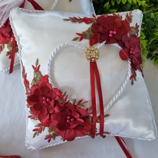 Wedding Pillows (Ring and Arrhae Holder) | Shopee Philippines