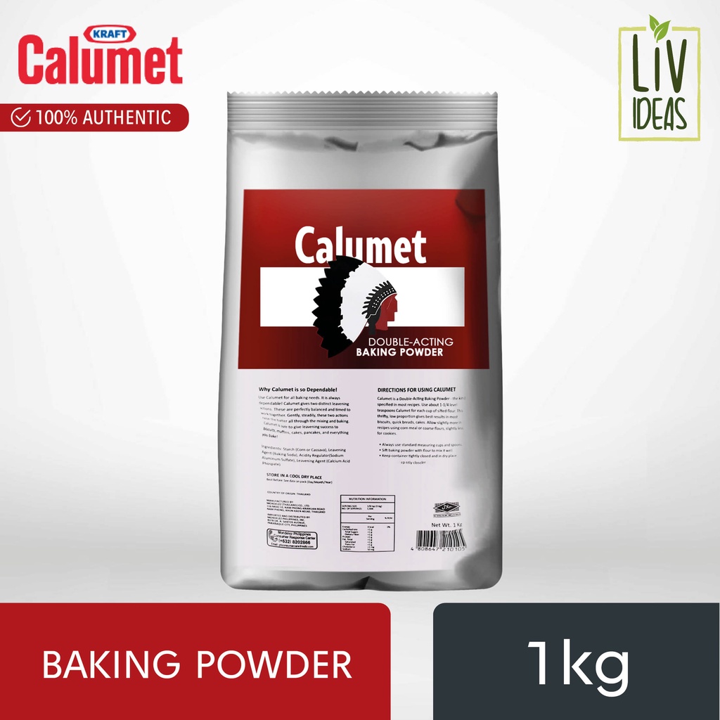 Calumet Baking Powder 1 kilo / 1kg | Shopee Philippines