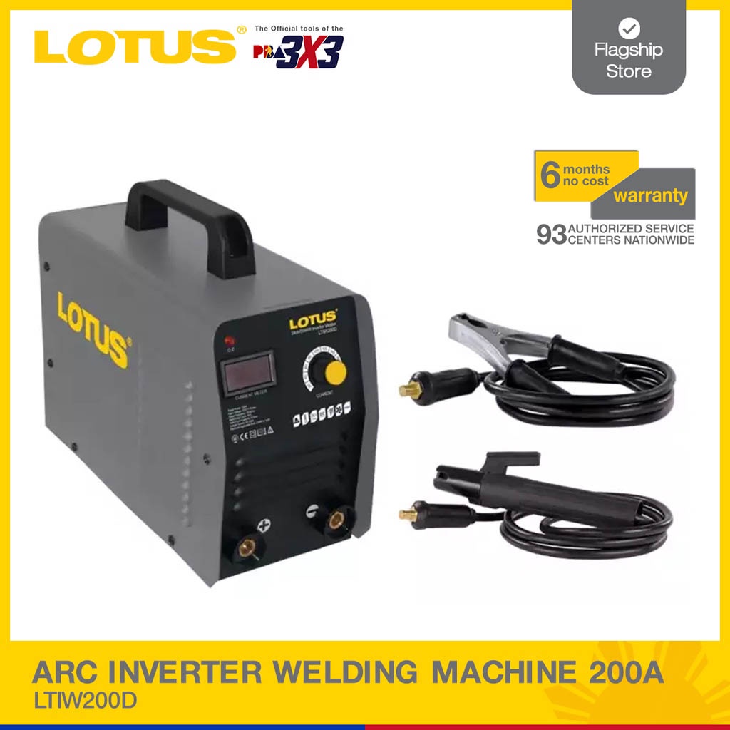 Lotus ARC Inverter Welding Machine 200A LTIW200D - Power Tools | Shopee ...