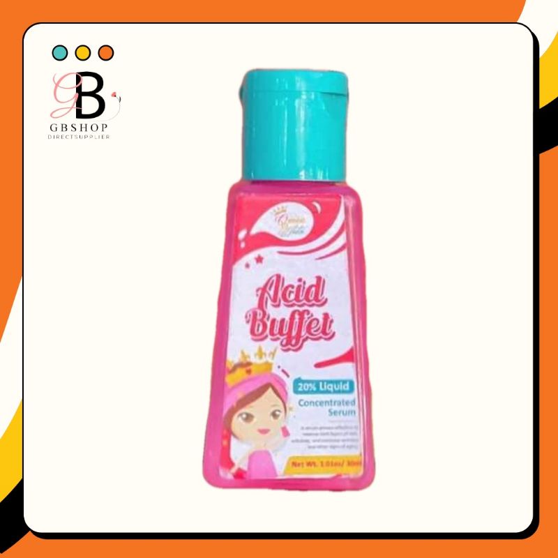 Acid Buffet Serum 30ml | Queen White | Shopee Philippines