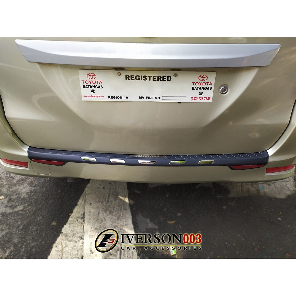 Toyota Avanza 2012 to 2018 Rear Bumper Guard | Shopee Philippines