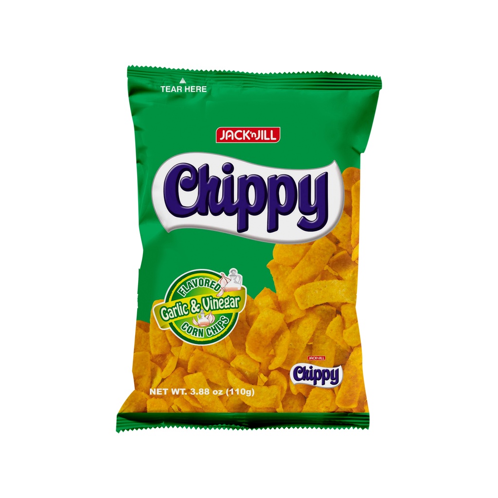 Chippy Snack Garlic & Vinegar 110G | Shopee Philippines