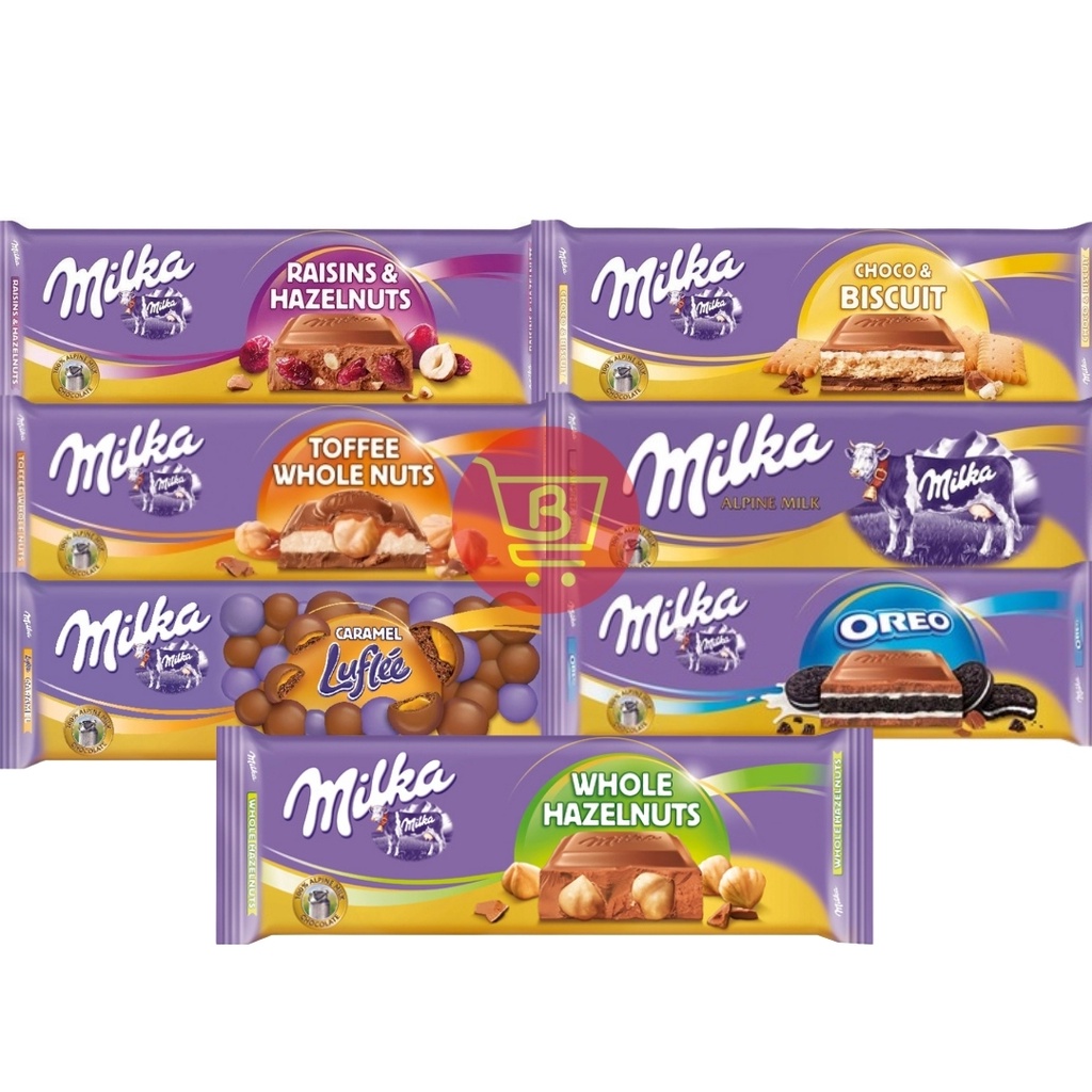 Milka Big Bar Chocolate | Shopee Philippines