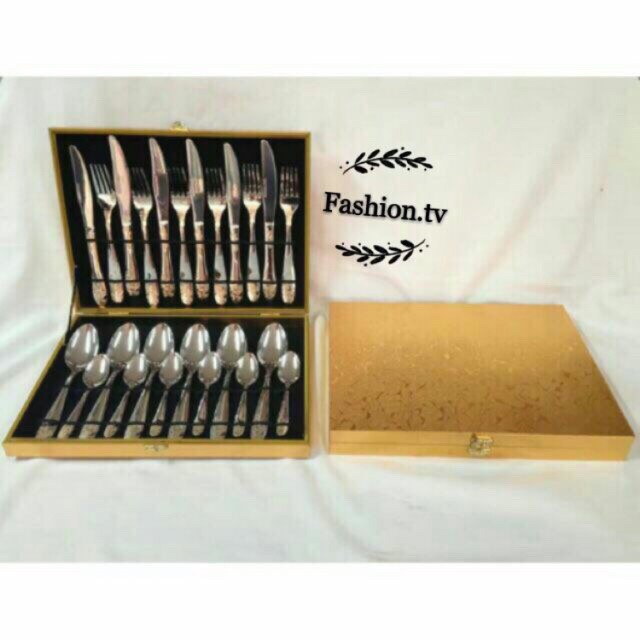 FORK AND SPOON SET ORGANIZER STAINLESS | Shopee Philippines