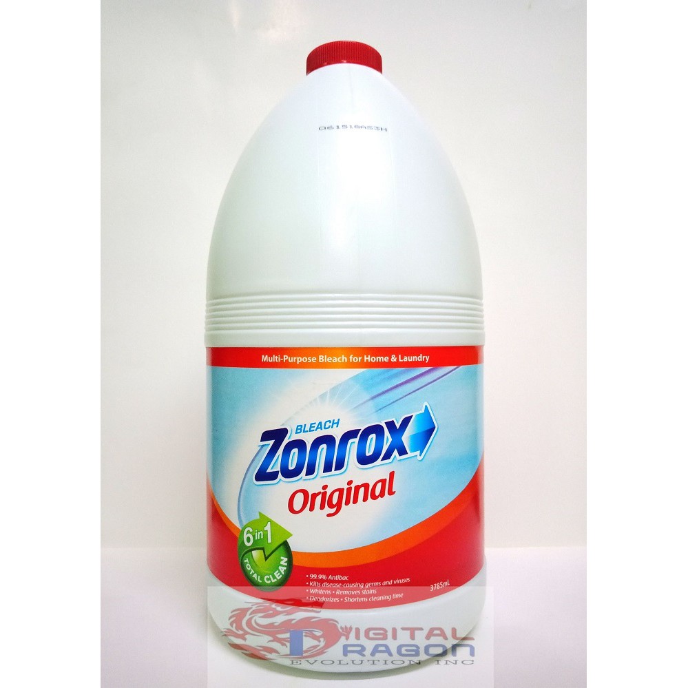 BLEACH ZONROX 6 in 1 TOTAL CLEAN ORIGINAL AND LEMON SCENT | 3785mL ...