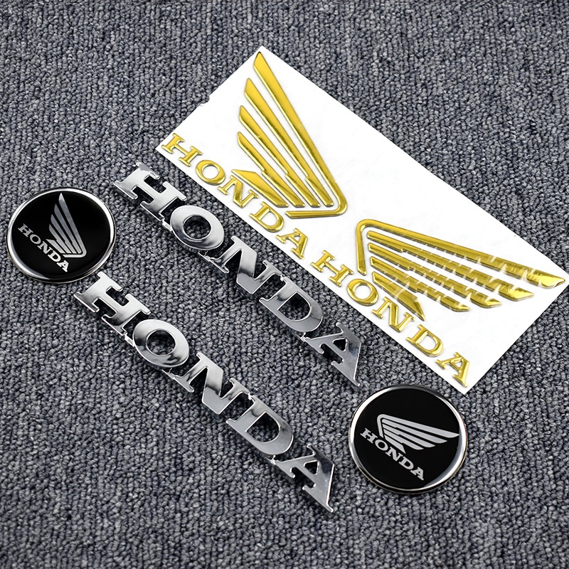 3D Motorcycle Sticker Badge And Fuel Tank Decal For All Honda Cbr Hrc ...