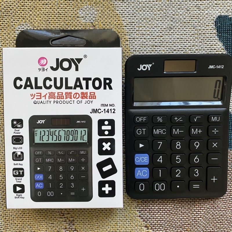 Joy Calculator JMC-1412 12 Digits School Office Supplies Desktop ...