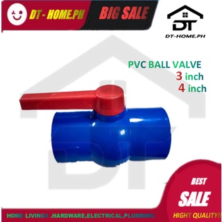 3inch and 4inch PLASTIC PVC Ball Valves Blue Gate Valve /Shower Valves ...