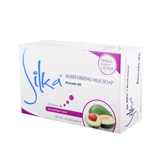 Silka Moisturizing Milk Soap with Avocado Oil 135g | Shopee Philippines