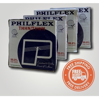 Philflex 2.0mm2-8.0mm2 THHN/THWN-2 Stranded Electrical Wire(150 meters ...