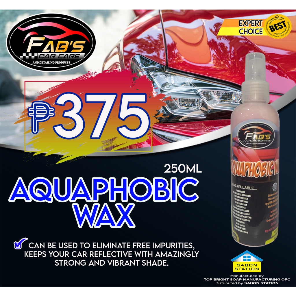 AQUAPHOBIC WAX GLOSSY | Shopee Philippines