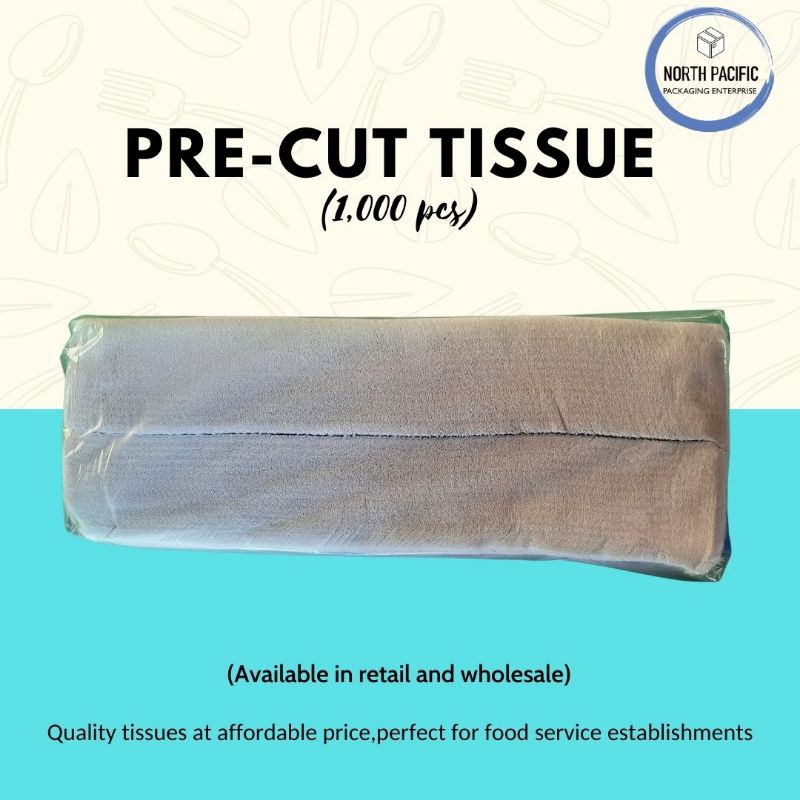 Tissue (Pre-Cut) - 1000PCS | Shopee Philippines