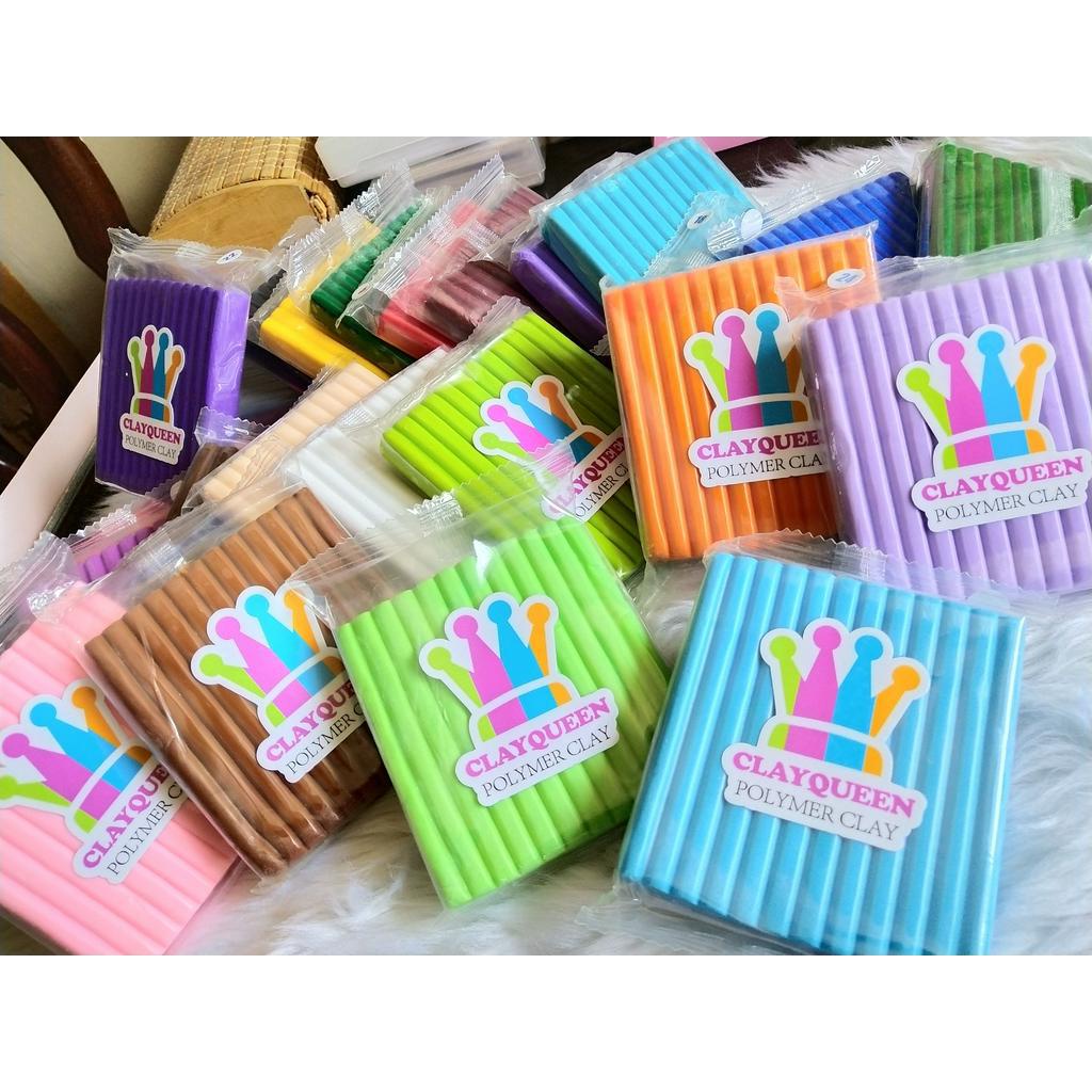 125g Clayqueen polymer clay | Oven baked polymer clay | Bakeable clay ...