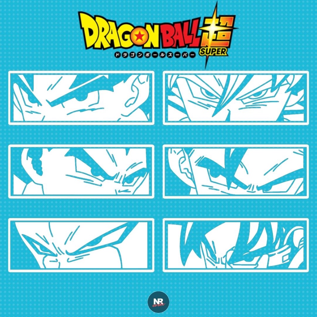 Dragon Ball Super Character Vinyl Decal Sticker Anime | Shopee Philippines