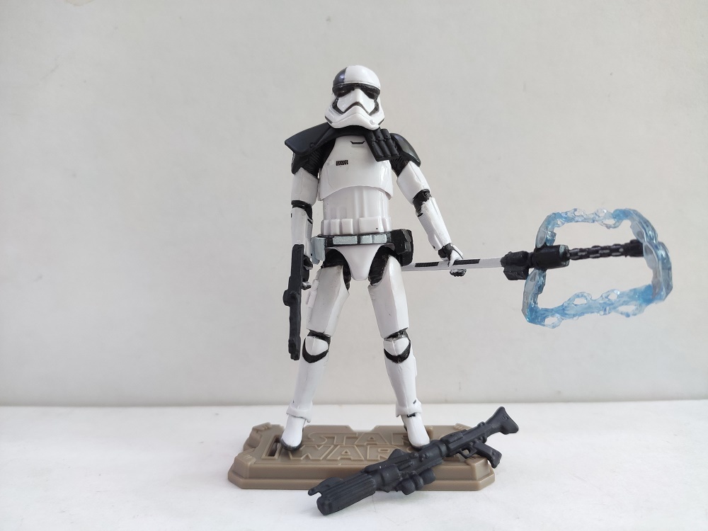 3.75"STAR WARS First Order Trooper Executioner W/Pauldron Base Action ...