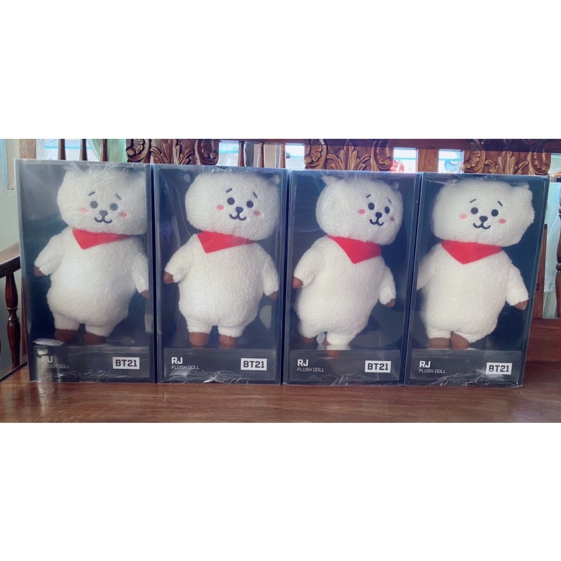 Official BT21 RJ Standing Doll Medium from Line Friends | Shopee ...