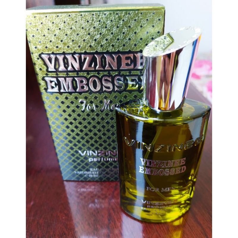 Vinzinee Embossed for Men 50ml | Shopee Philippines