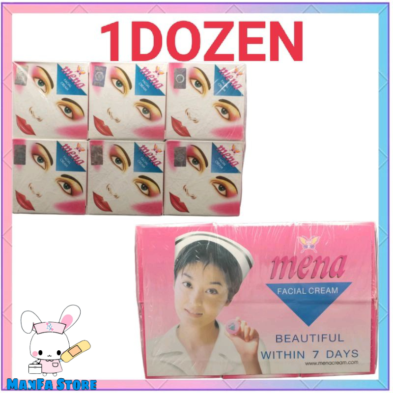 MENA: Facial Cream 1 dozen | Shopee Philippines