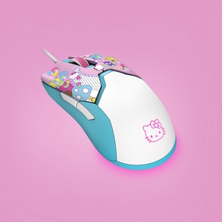 Razer SANRIO Hello Kitty Gaming Mouse RGB Wired Gaming Mouse | Shopee ...