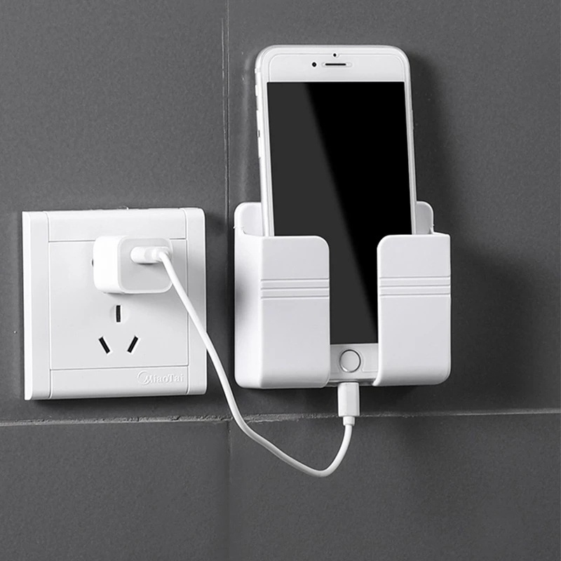 1 Pc Home Mobile Wall Mount Stand Adhesive Durable Socket Phone ...