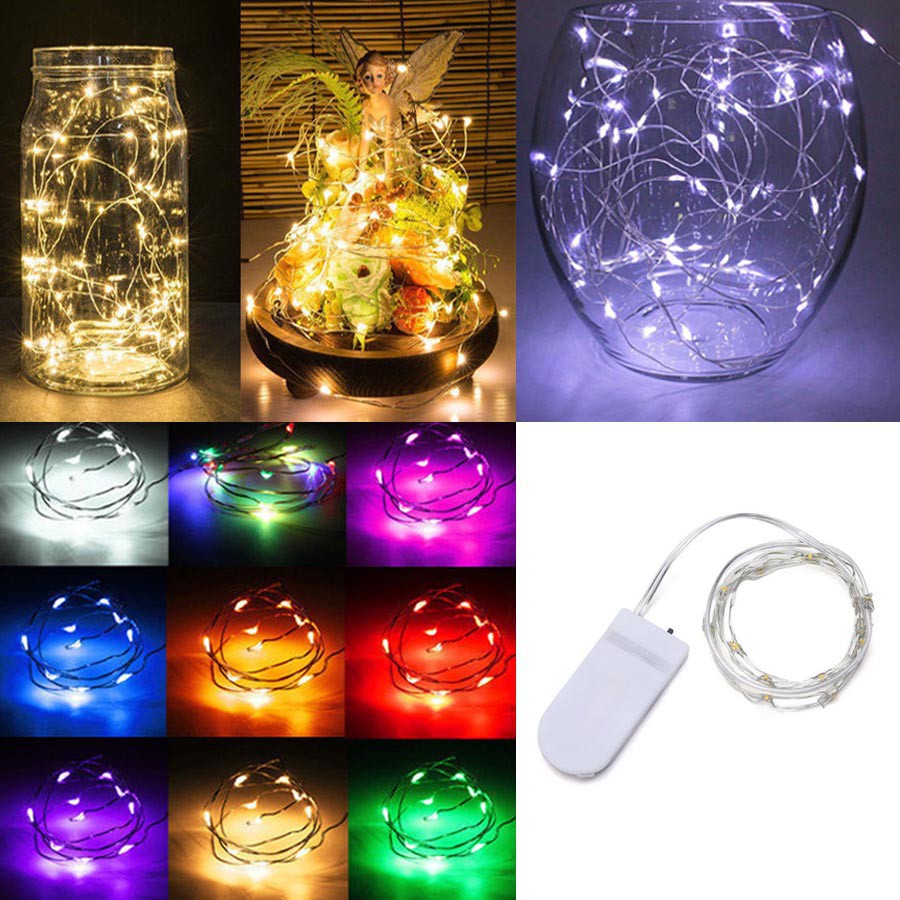 10 LED 1M Micro String Christmas Light Fairy Lights Decor CBL10 ...