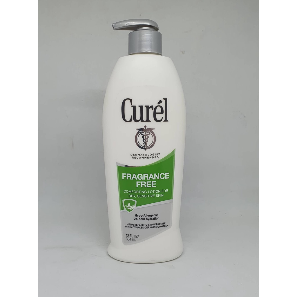 Curel Fragrance Free Lotion for Dry, Itchy Skin Sensitive Skin 384 ml ...