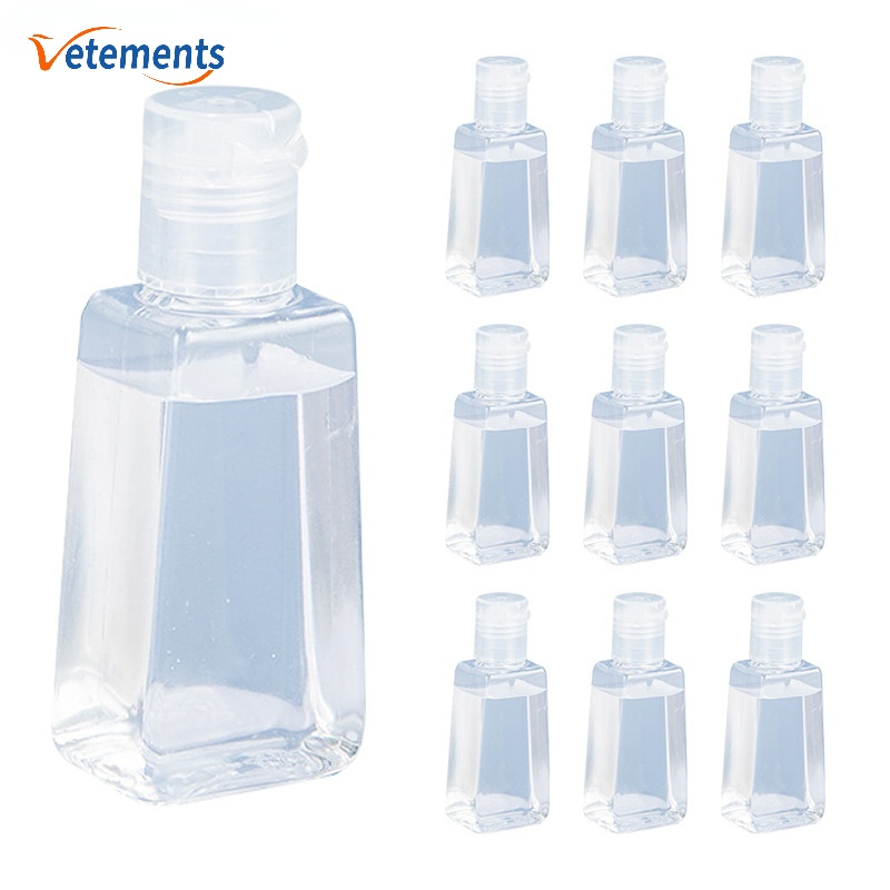 1 Pcs 30ml Empty Trapezoidal Bottles/ Refillable Plastic Hand Sanitizer ...