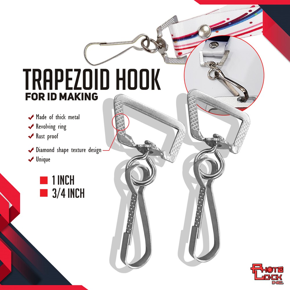 Trapezoid Design ID Hook Accessory for ID Lace Making (100pcs/pack ...