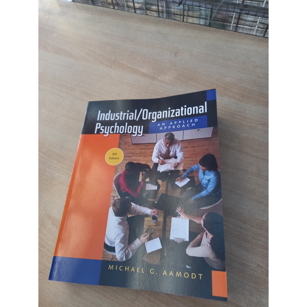 Industrial Organization Psychology AN APPLIED APPROACH(Black and Orange ...