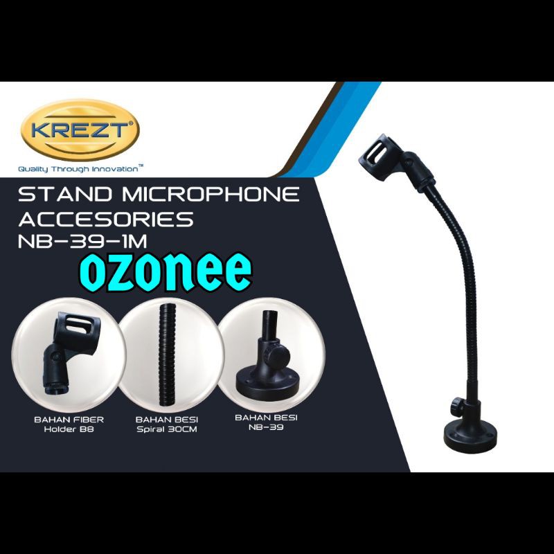 Stand MIC TEMPEL Wall IMAM STAND MICROPHONE Flexible KREZT NB39 IM ...