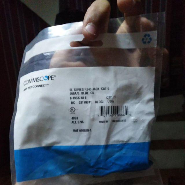 AMP CAT6 IO JACK Keystone or Modular Jack | Shopee Philippines