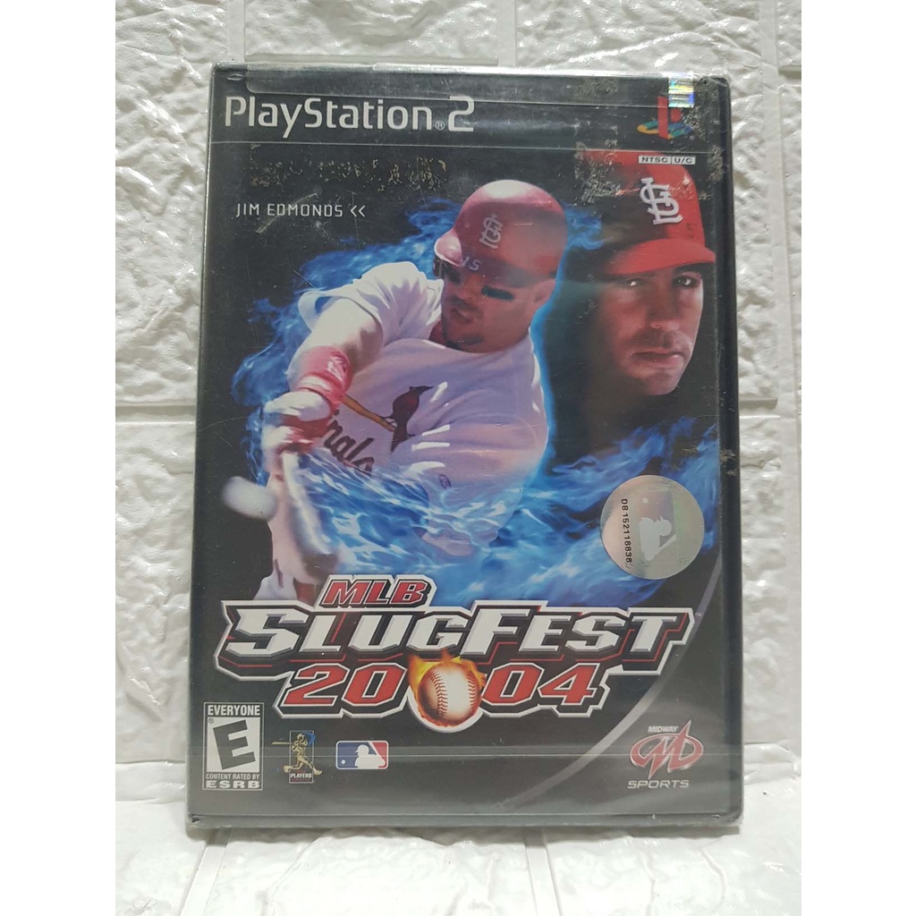 PS2 Game MLB Slugfest 2004 US Version (Brand new/ Sealed) | Shopee ...
