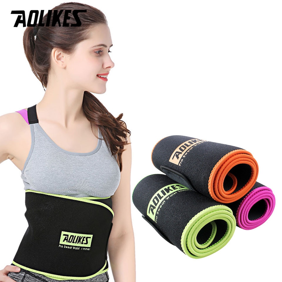 Aolikes 1pcs Gym Body Shaping Lumbar Belt Adjustable For Women Men ...