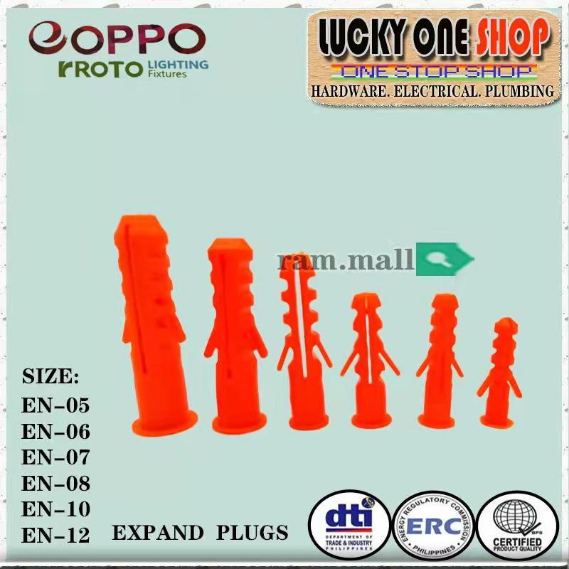 Eoppo Plastic Tox / Expand Plug ( EN-05/EN-06/EN-07/EN-08 ) 50pcs per ...