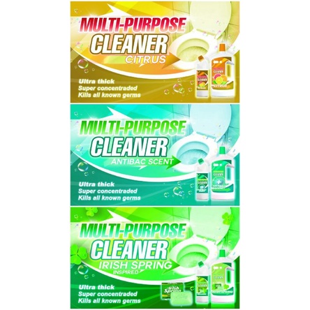 STICKER LABEL for multipurpose cleaner | Shopee Philippines