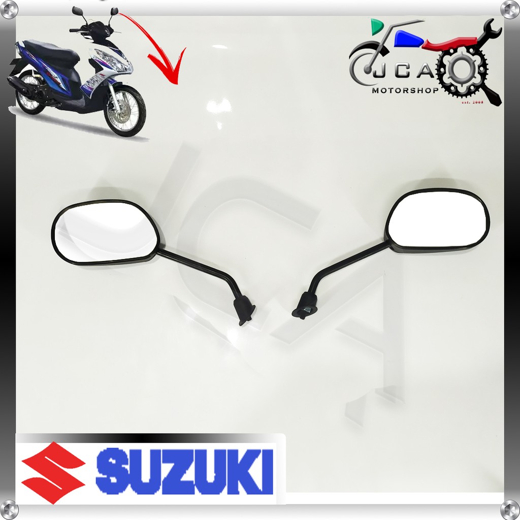 ORIGINAL SUZUKI SIDE MIRROR FOR SKYDRIVE (OLD), SMASH 110, RAIDER J 110 ...