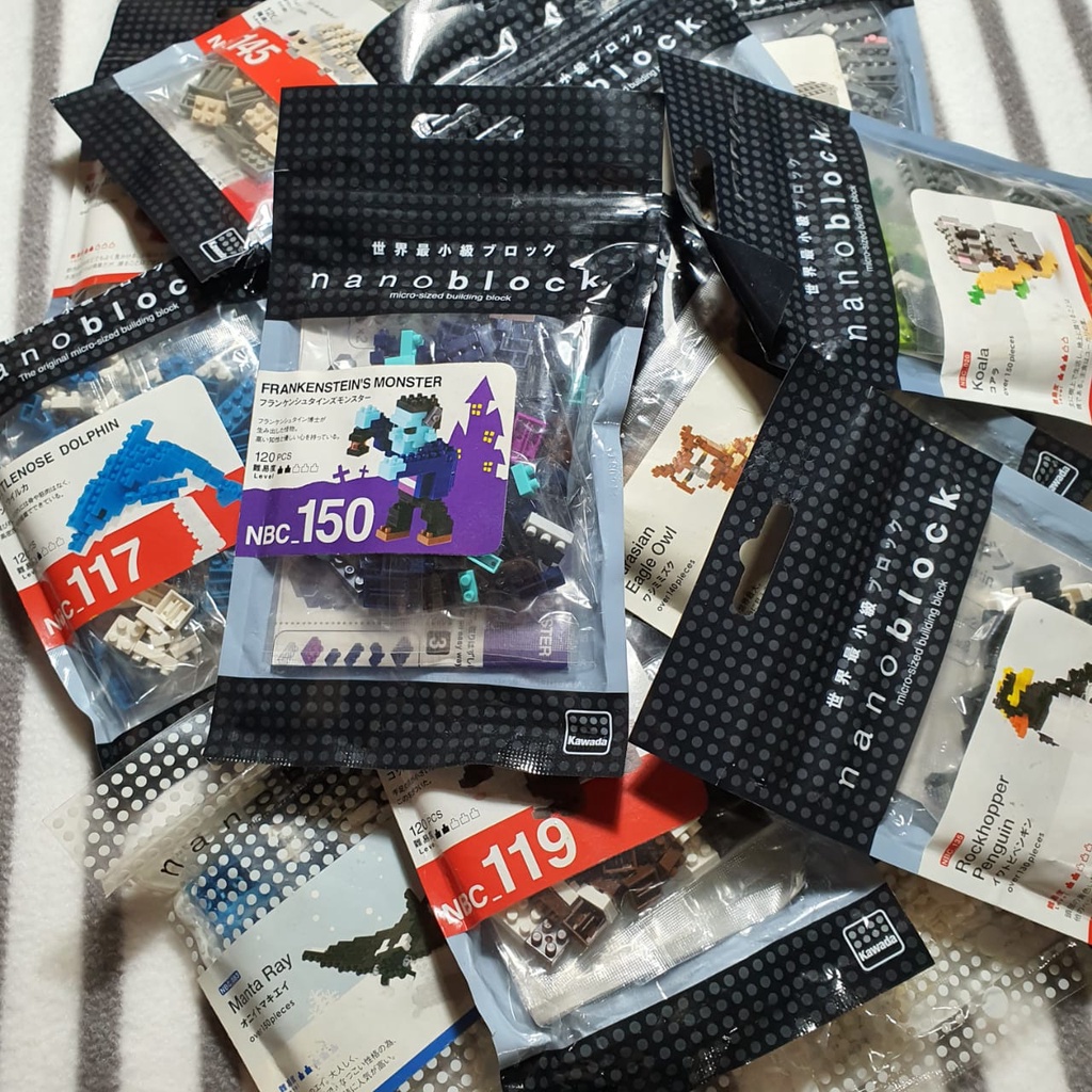 Nanoblock . micro sized building block from Kawada Japan. | Shopee Philippines