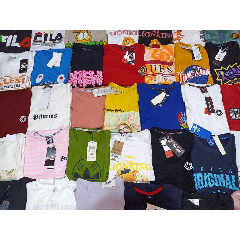 20PCS BRANDED OVERRUNS ASSORTED MENS/LADIES | Shopee Philippines