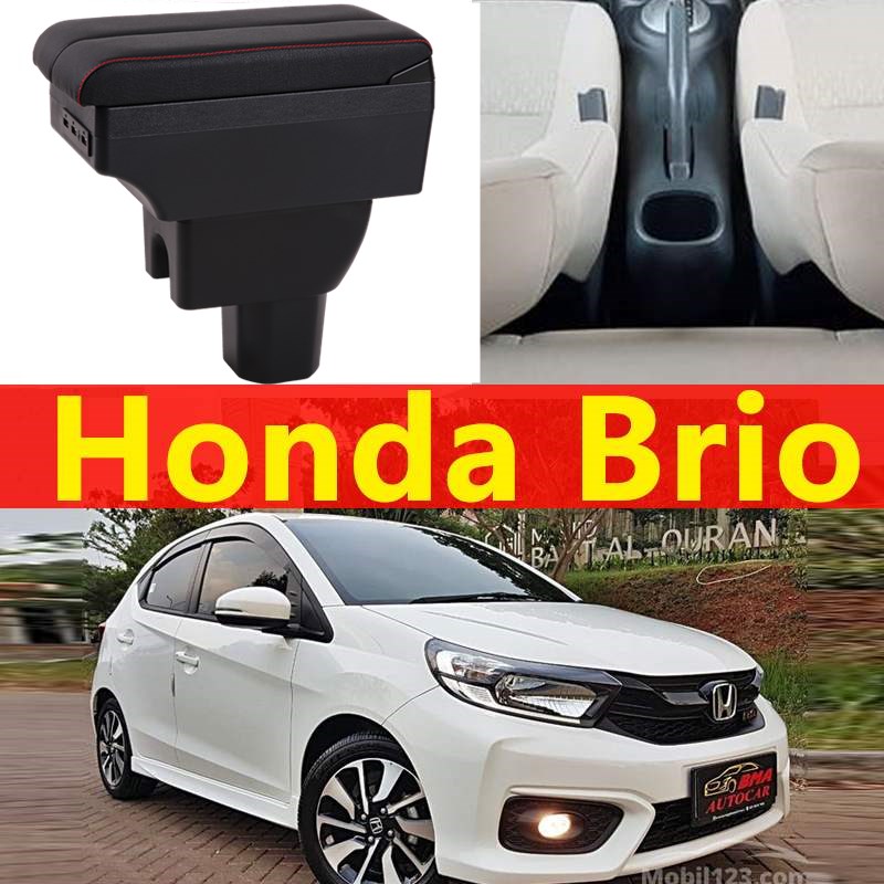 Honda Brio Model Arm Rest Armrest Console Box with USB Slot and Bottle ...