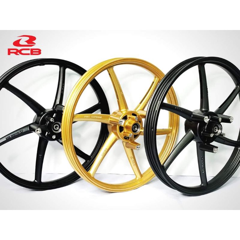 RCB 6 SPOKES MAGS AEROX155 17s | Shopee Philippines