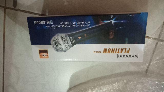 Hyundai platinum microphone DM-6000 | Shopee Philippines
