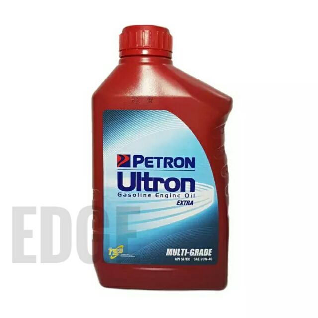 Petron Ultron Extra Gas Engine Oil Multi-Grade 20W-40 1L | Shopee ...