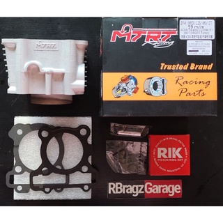 MTRT 59mm Chromebore Block Set w/ Forged Piston - Mio i 125 / Soul i ...