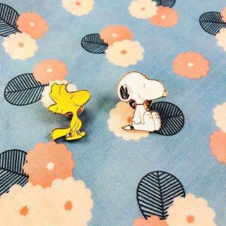 Japanese Cartoon Puppy Snoopy Brooch Unique Badge Style Creative Couple ...