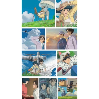 The Wind Rises Characters Ghibli Movie Poster A4 Size | Shopee Philippines
