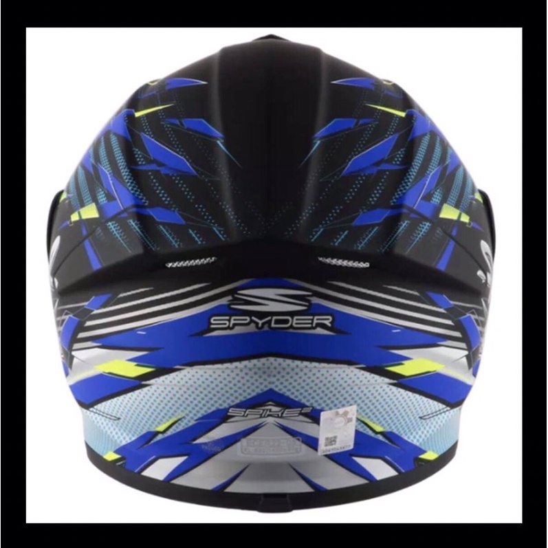 Spyder full face helmet spike 2.0 G series 6 (Free clear visor ...