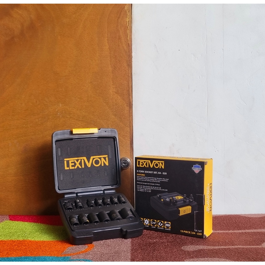 LEXIVON LX-147 E-TORX Socket Set | Shopee Philippines