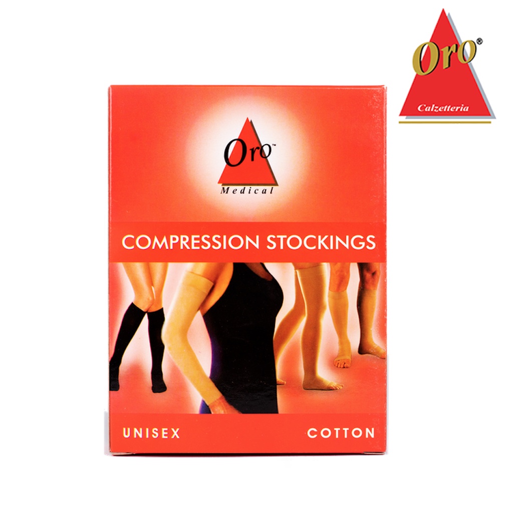 Oro Therapeutic Compression Stockings Thigh High 30-40mmHg ...