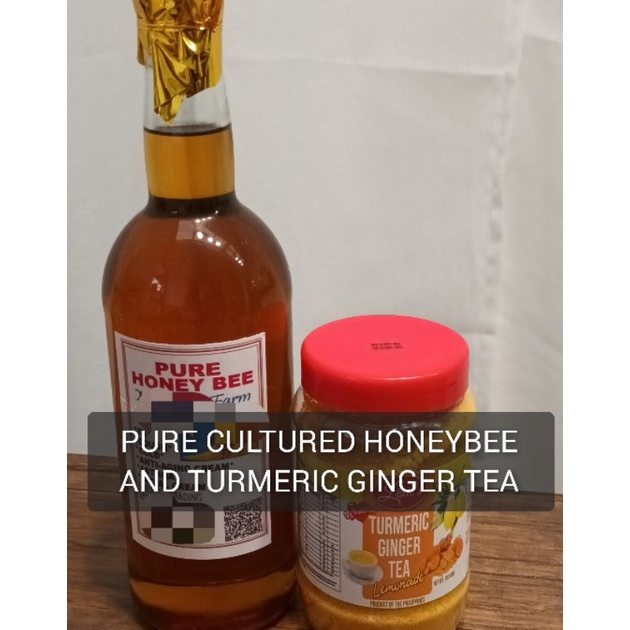 PURE HONEY BEE AND TURMERIC POWDER BUNDLE | Shopee Philippines